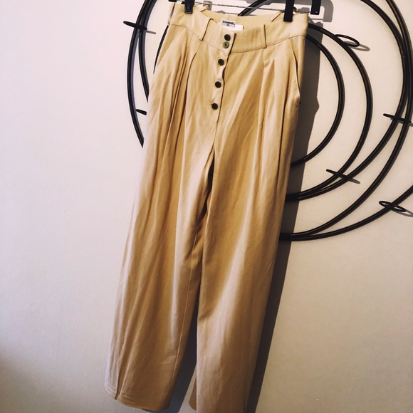 CHANEL | Pants & Jumpsuits | Vintage Style Chanel Original Pants | Poshmark